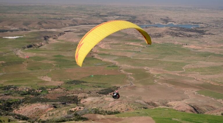 Marrakech Parachute: A Unique Perspective with Asmaa Travel